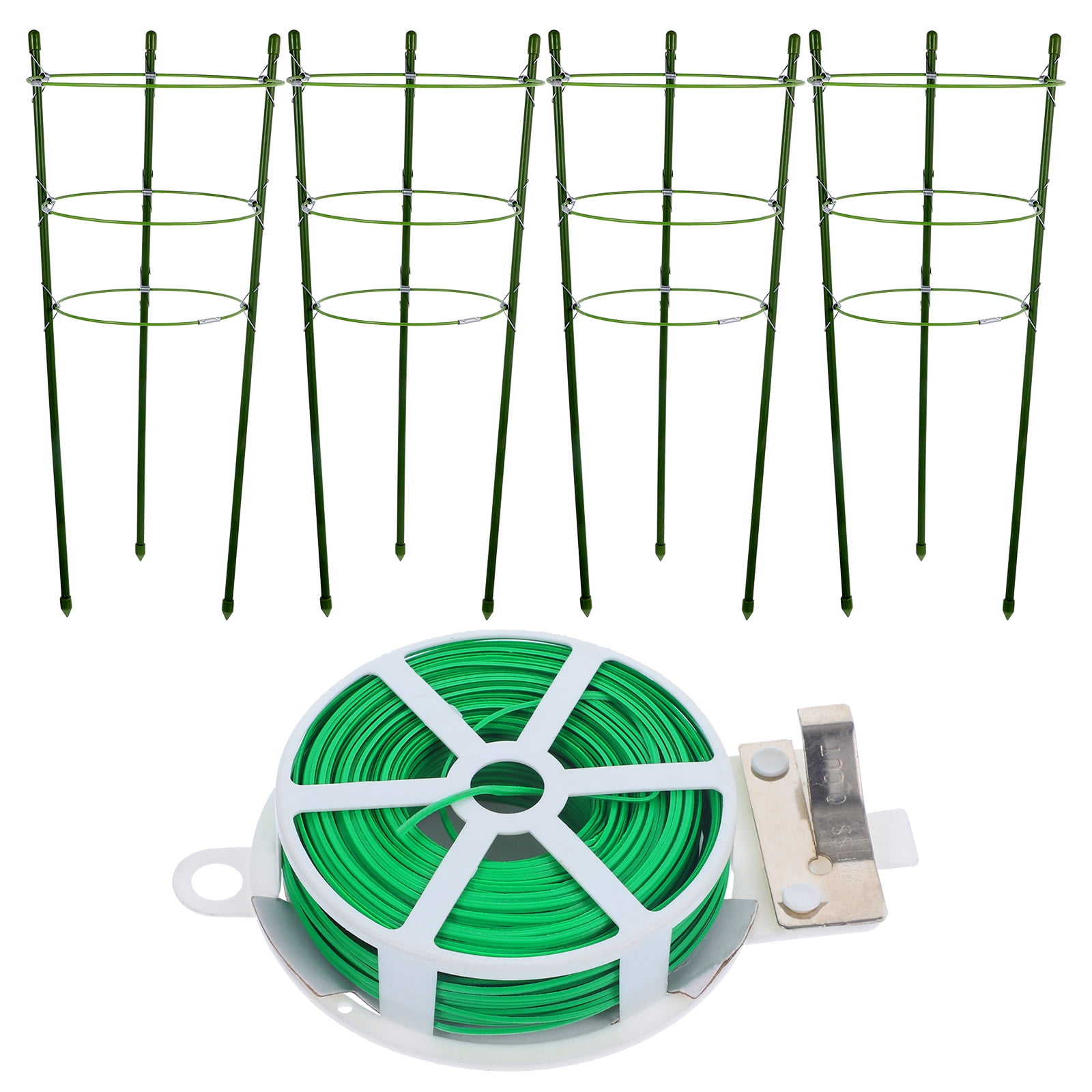 Gong 1 Set of Plant Climbing Supports Garden Planting Racks Plastic ...