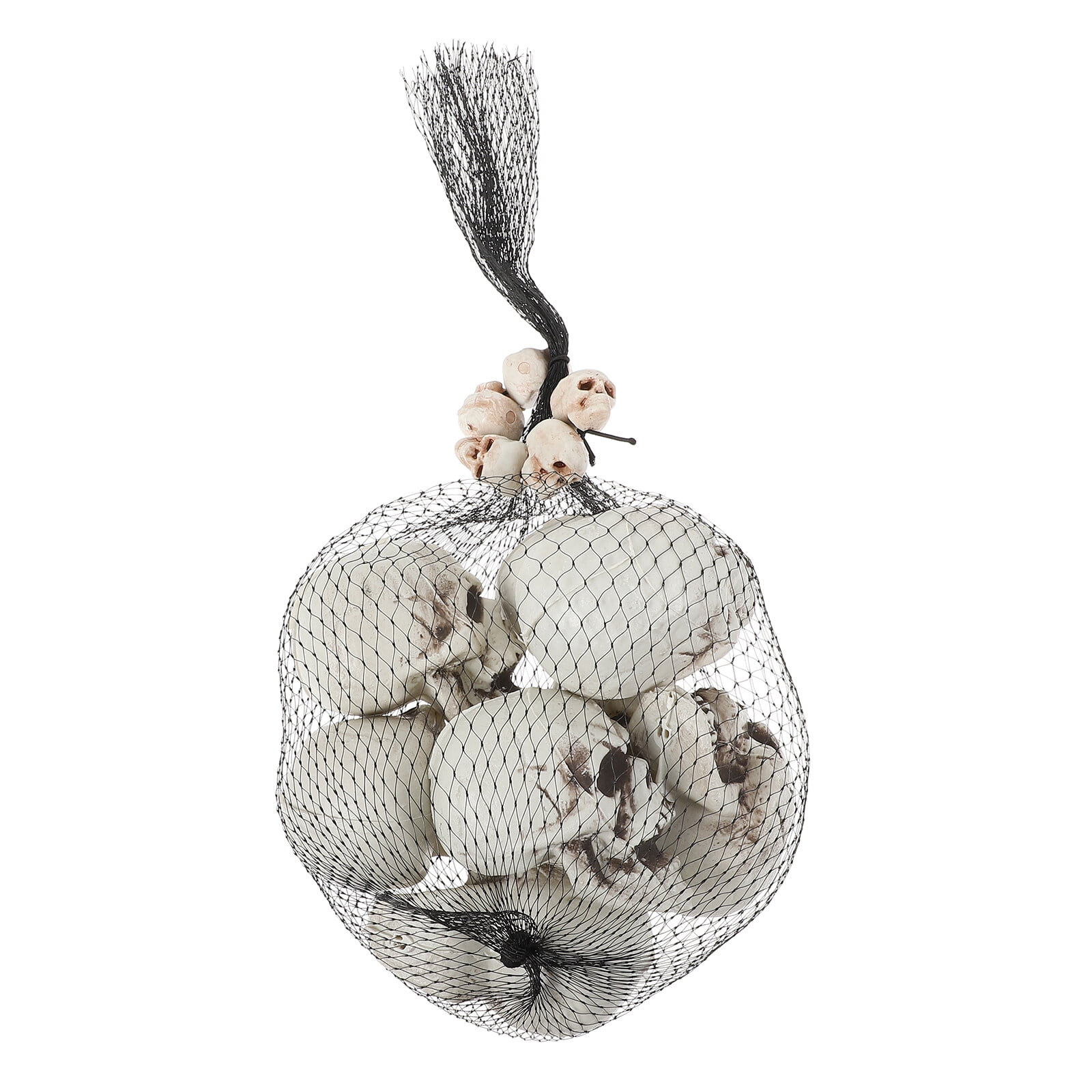 Gong 1 set of Halloween Haunted House Horror Props Plastic Skeleton ...