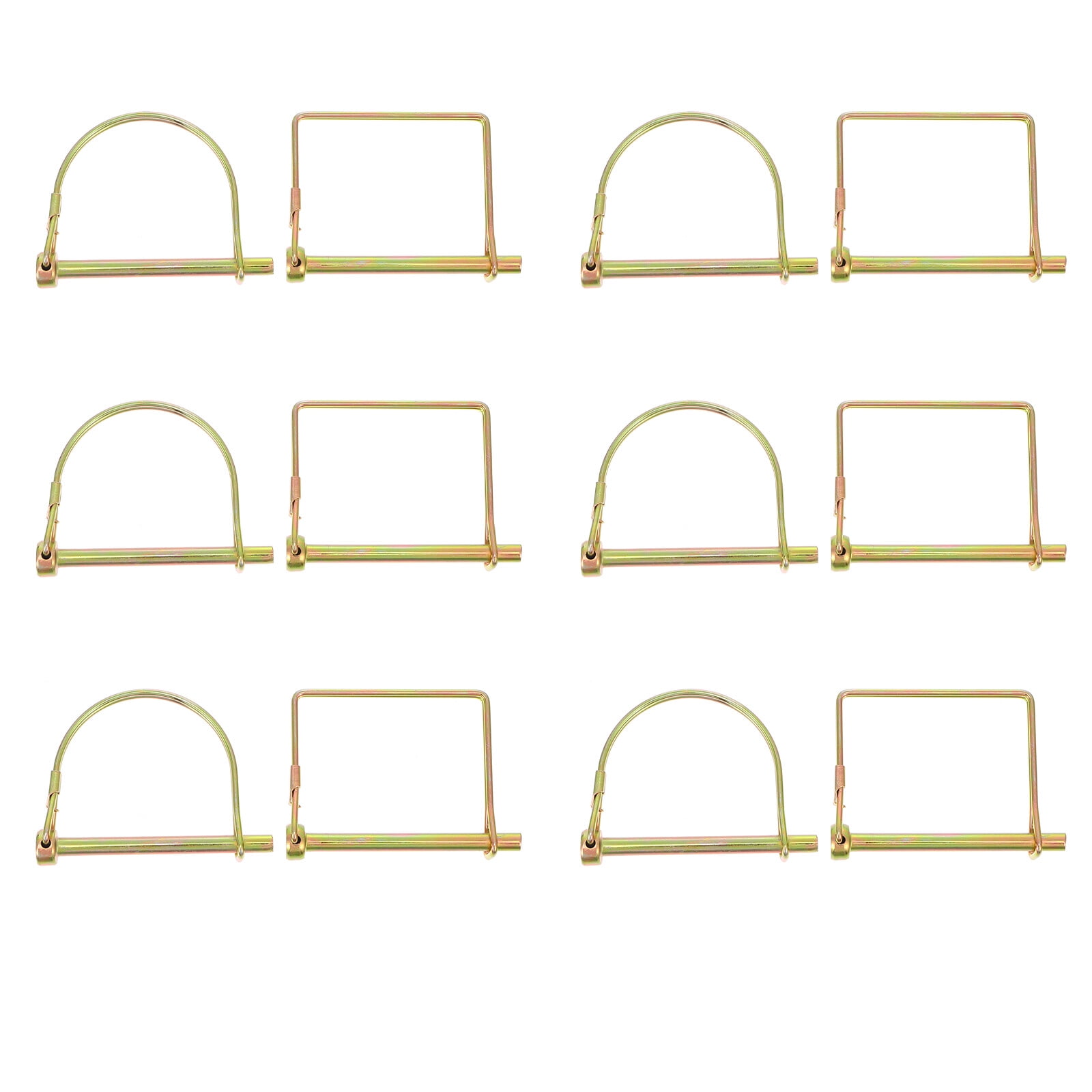Gong 12PCS/Set Wire Lock Pin Coupler Shaft Locking Pin for Trailer Farm ...