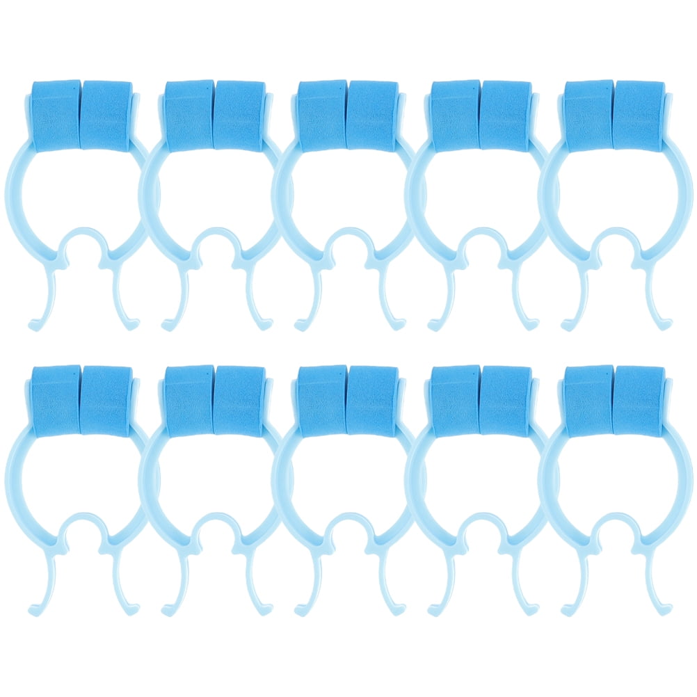 Gong 16Pcs Nose Clips Nose Stop Clips Nose Nasal Stopper Clips Lung Breathing Training Clips ...