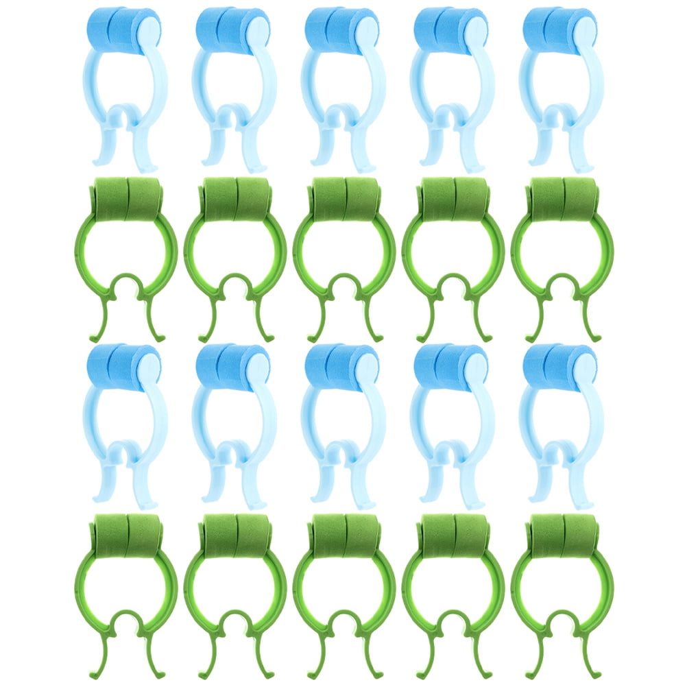 Gong 20Pcs Nose Clips Nose Stop Clips Nose Nasal Stopper Clips Lung ...