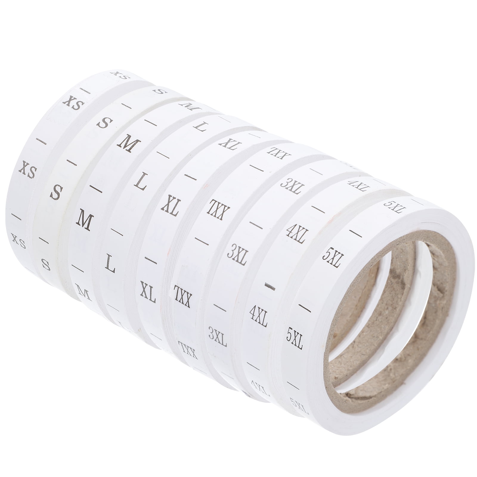 Gong 8 Rolls Woven Garment Size Tags Clothes Mark Labels School Uniform ...