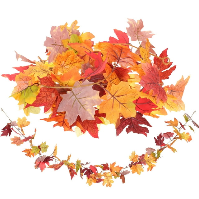 Gong Artificial Maple Leaf Vine Fall Maple Leaves Garland Wall Hanging ... Gong Artificial Maple Leaf Vine Fall Maple Leaves Garland Wall Hanging ...