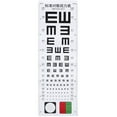 Gong Eye Chart Professional Visual Testing Chart Standard Visual Eye ...