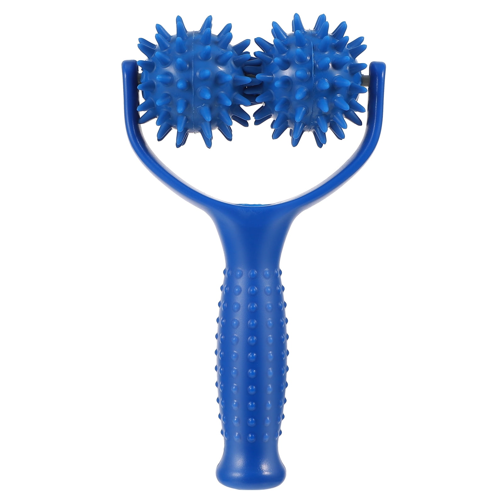 Gong Manual Massage Roller Stick Handhold Massager Body Massaging Tool Blue