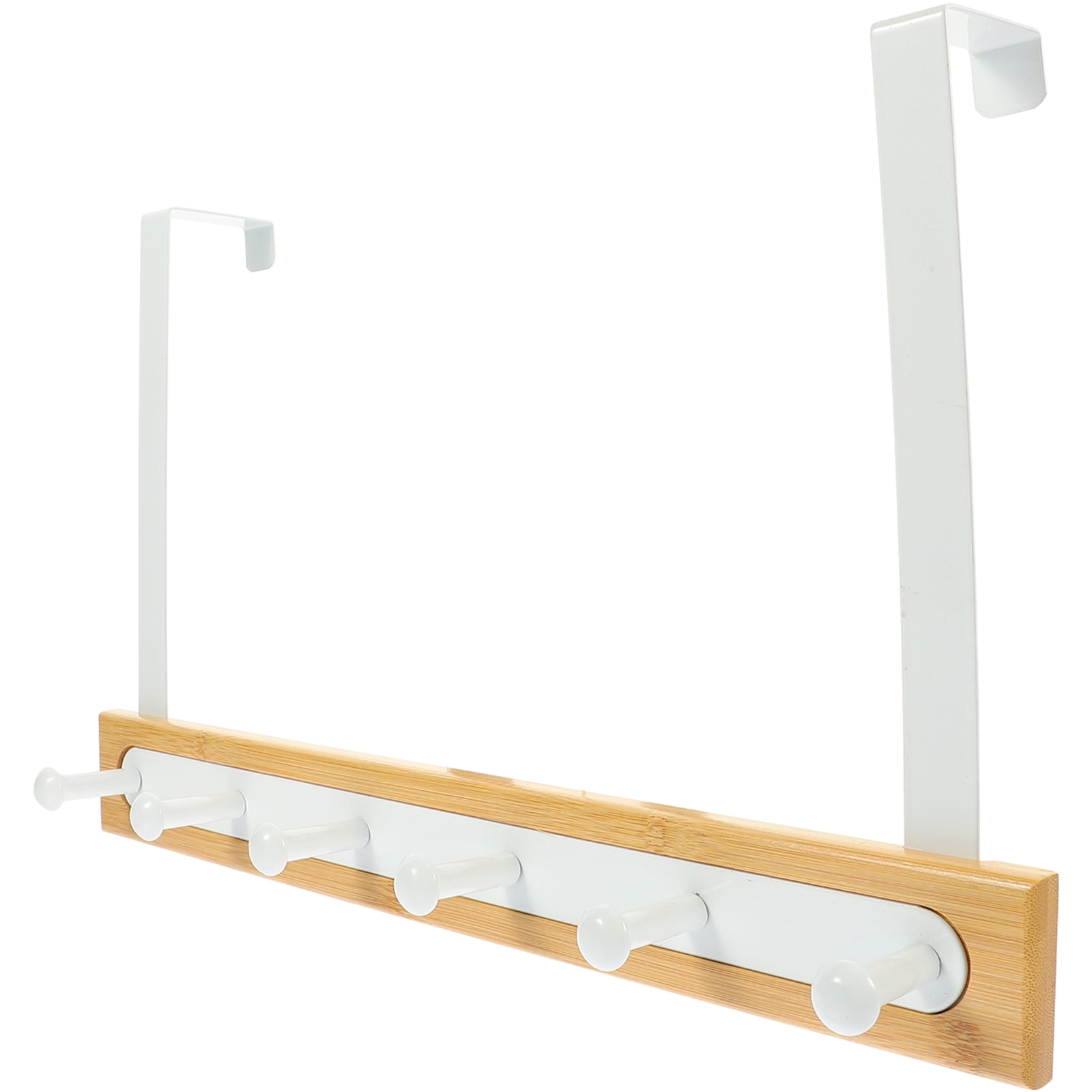 Gong Over The Door Multifunction 5 Hooks Hanger Creative Organizer for ...