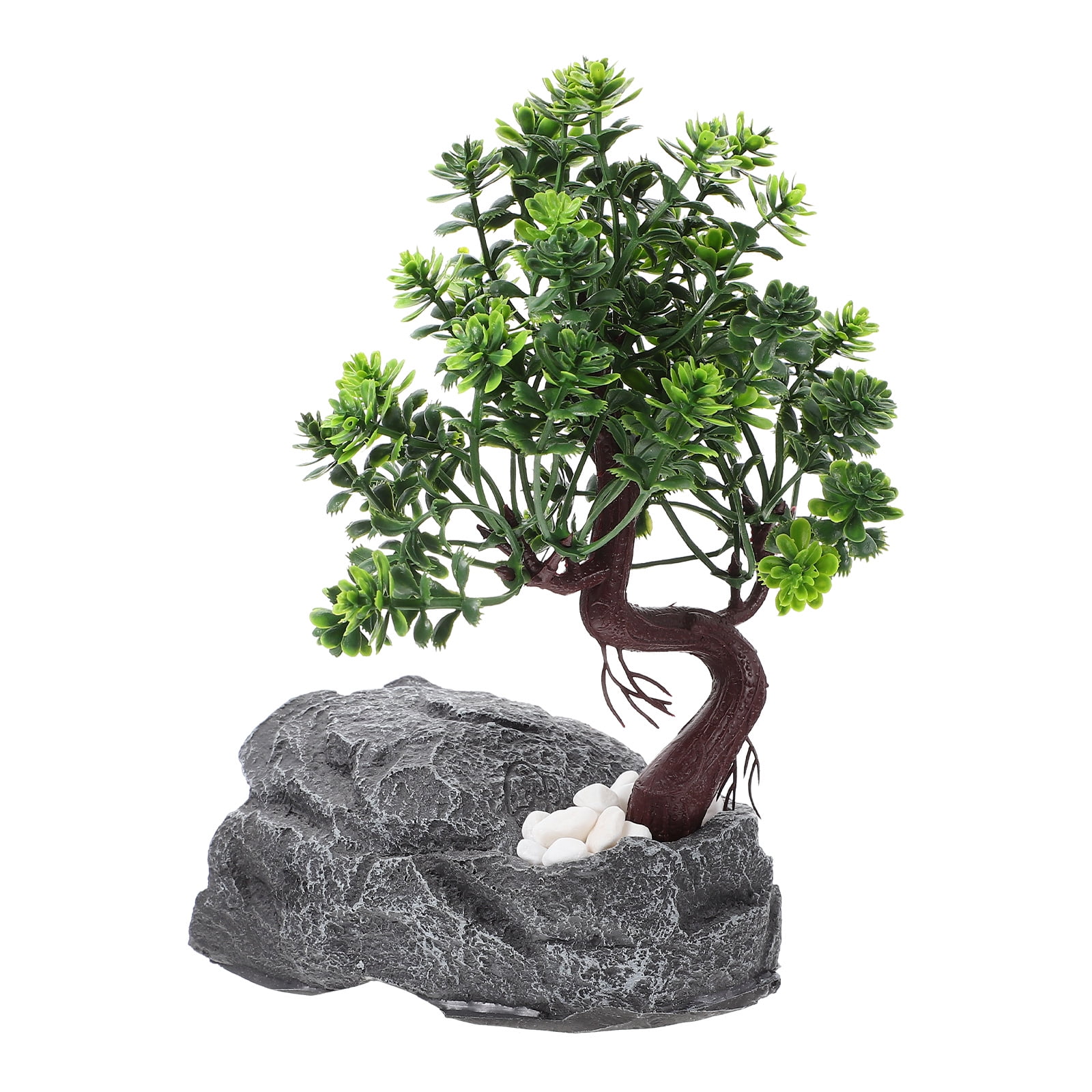 Gong Reptile Hide Stone Reptile Pet Hide Cave Resin Rocks Craft Reptile ...