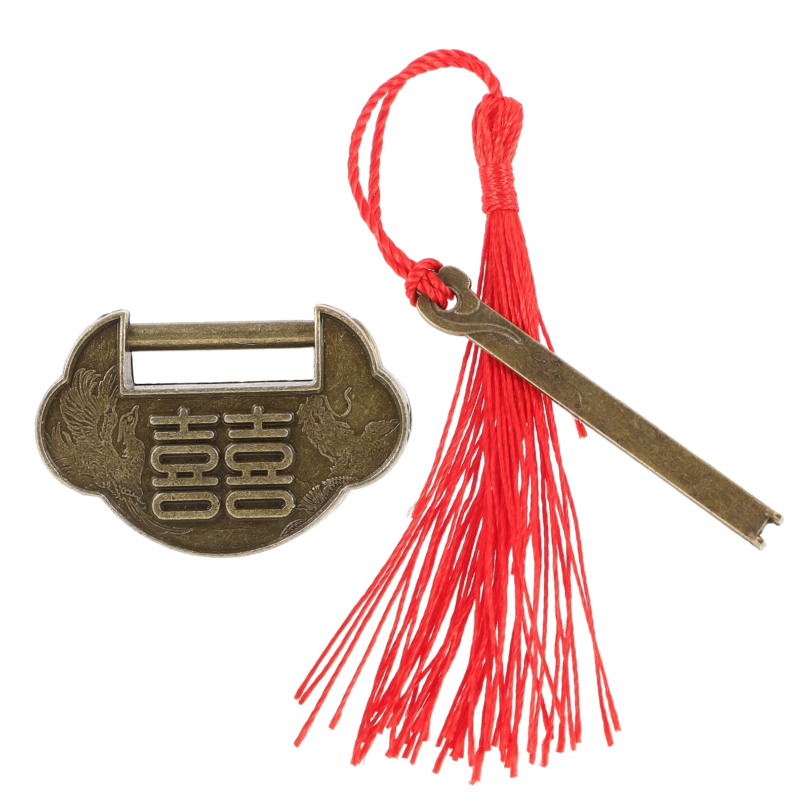 Gongc 1 Set of Padlock Mini Lock Padlock Lock Latch Cabinet Jewelry Box ...