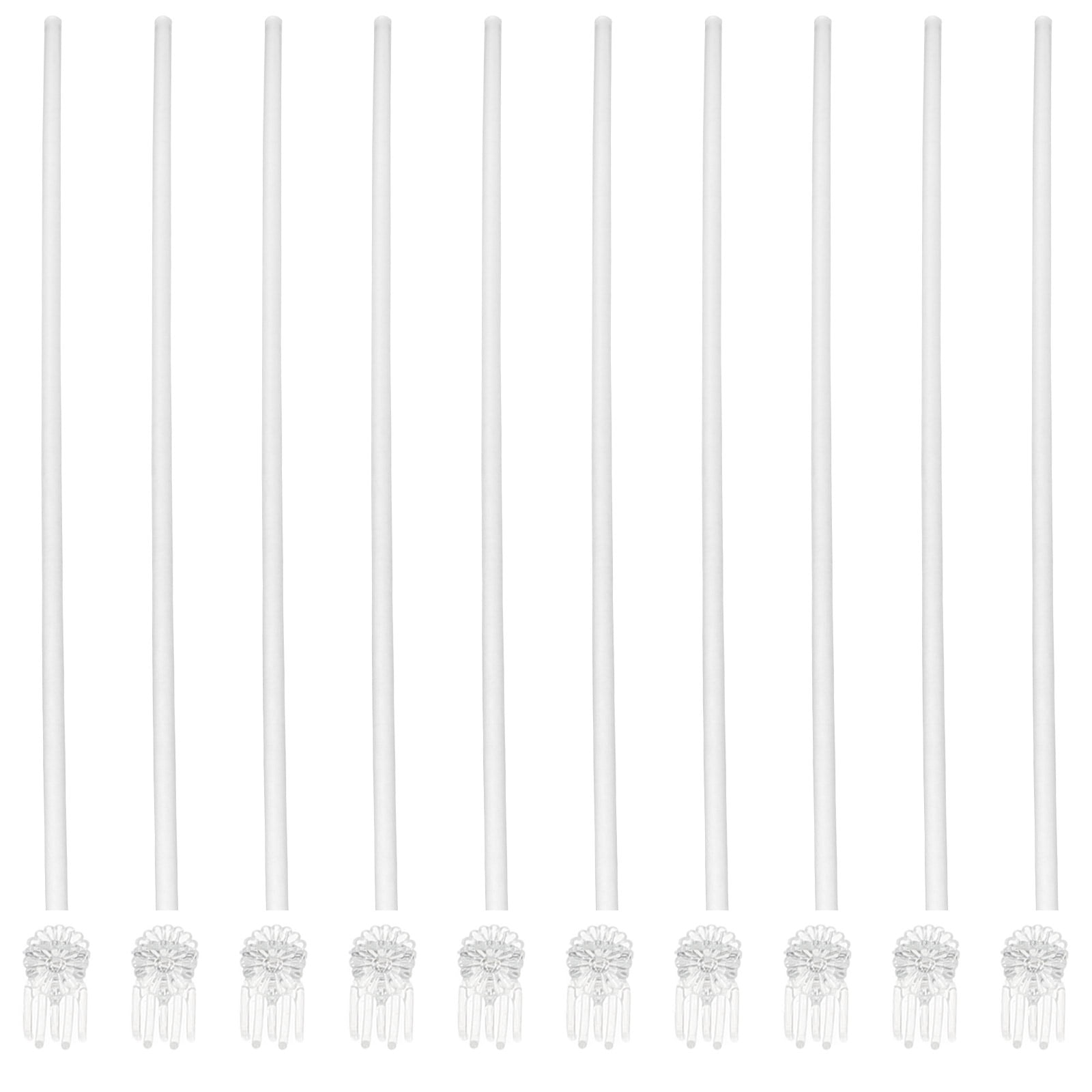 Gongc 1 Set of Transparent Plant Stake Acrylic Plant Stake Vine ...