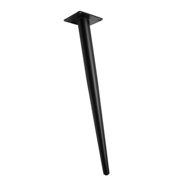 SKYSHALO 16" Solid Steel Adjustable Desk Legs Office Table Furniture ...