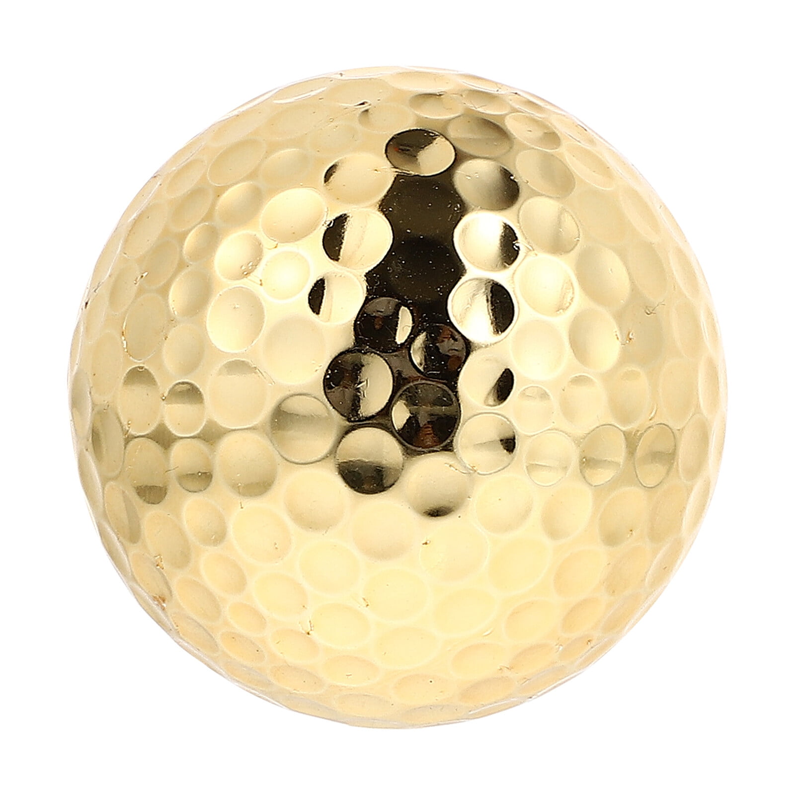 Gongc Double Layer Gold Golf Balls for Golfers and Beginners - Walmart.com
