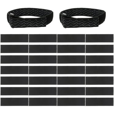 1-Inch Black Hook and Loop Fasteners 10 ft. Roll - Walmart.com