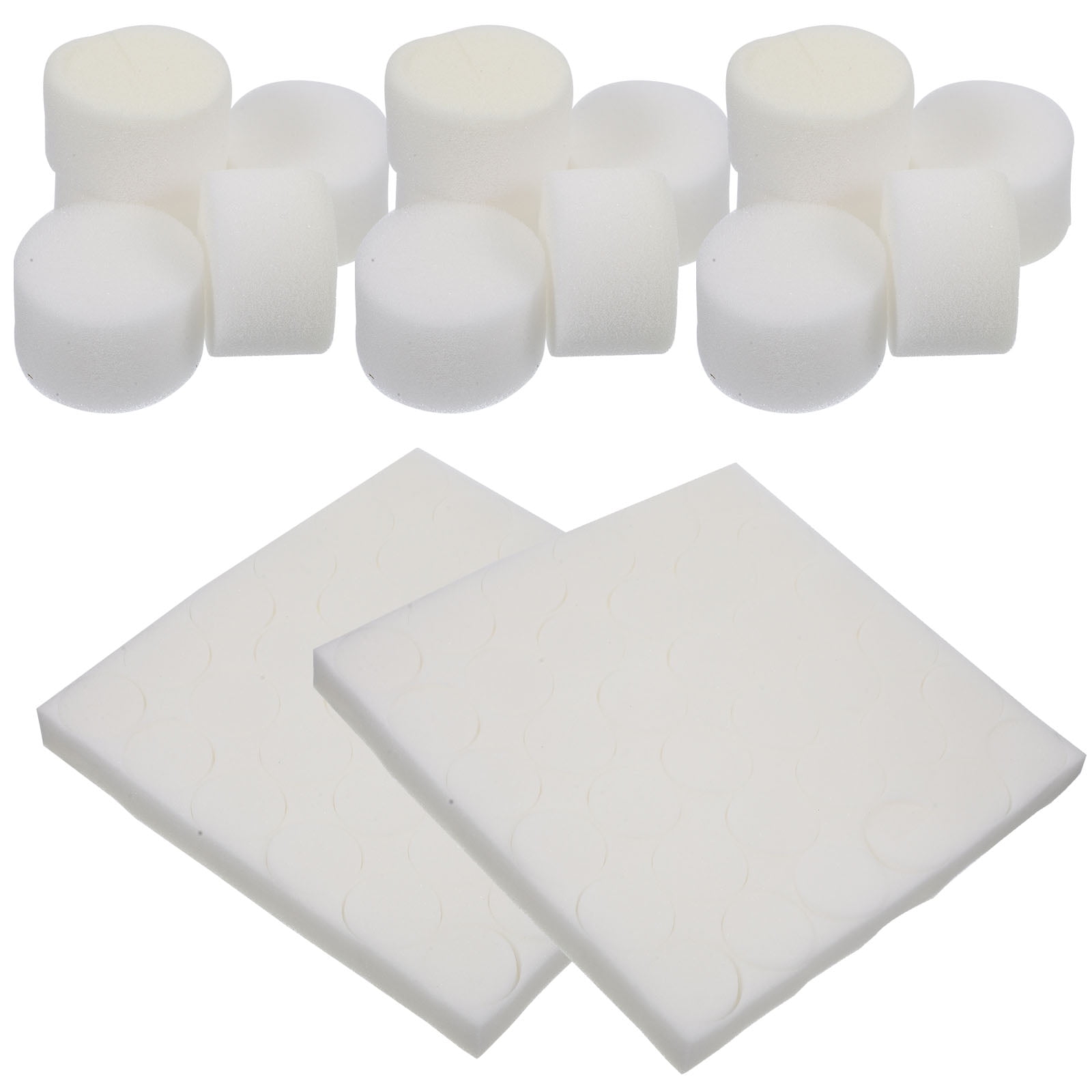 Gongc Hydroponic Sponge Planting Tool - 100pcs Cylindrical Seedling ...