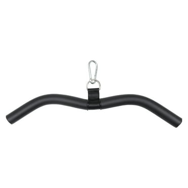 CAP Deluxe 28" Curl Bar Cable Attachment with Rubber Handgrips ...