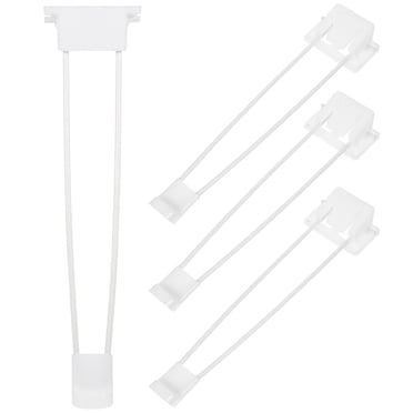 LTL Duraline Table Legs Wired Black Steel 28", Set of 4 - Walmart.com