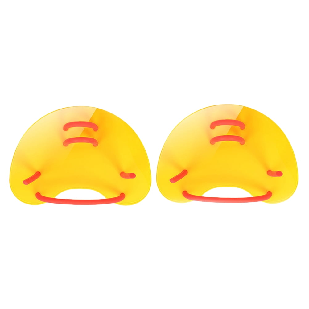 Gongc Swim Hand Paddles Webbed Training - Yellow - Walmart.com