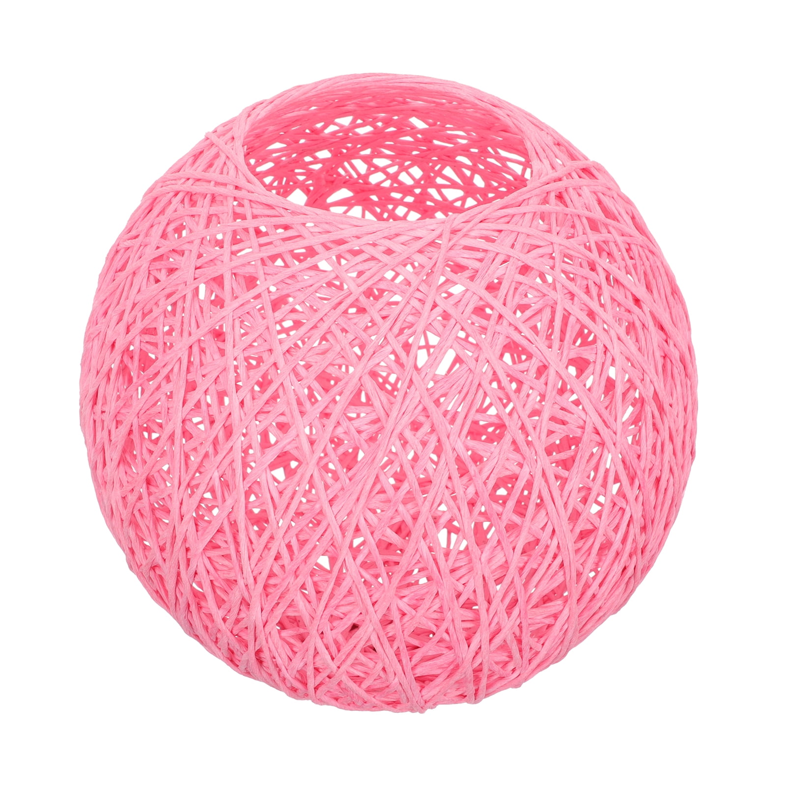 Gongc Woven Outdoor Lamp Shade Set of 2 - Pink - Walmart.com