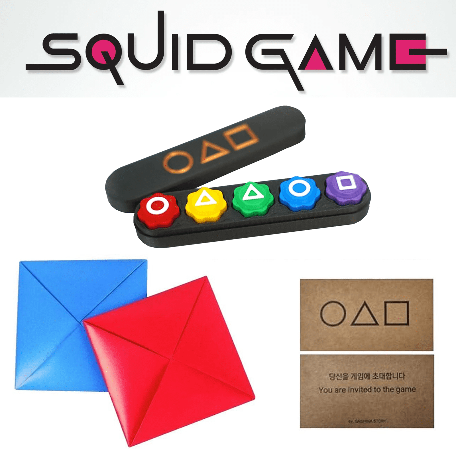 Gonggi Konggi Korean Traditional Jacks Game Gonggi Squid-Game Stone ...