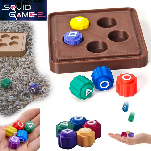 Gonggi Konggi Squid-Game 2 Jacks Game Jack Stone Pebbles Set Gong-Gi ...