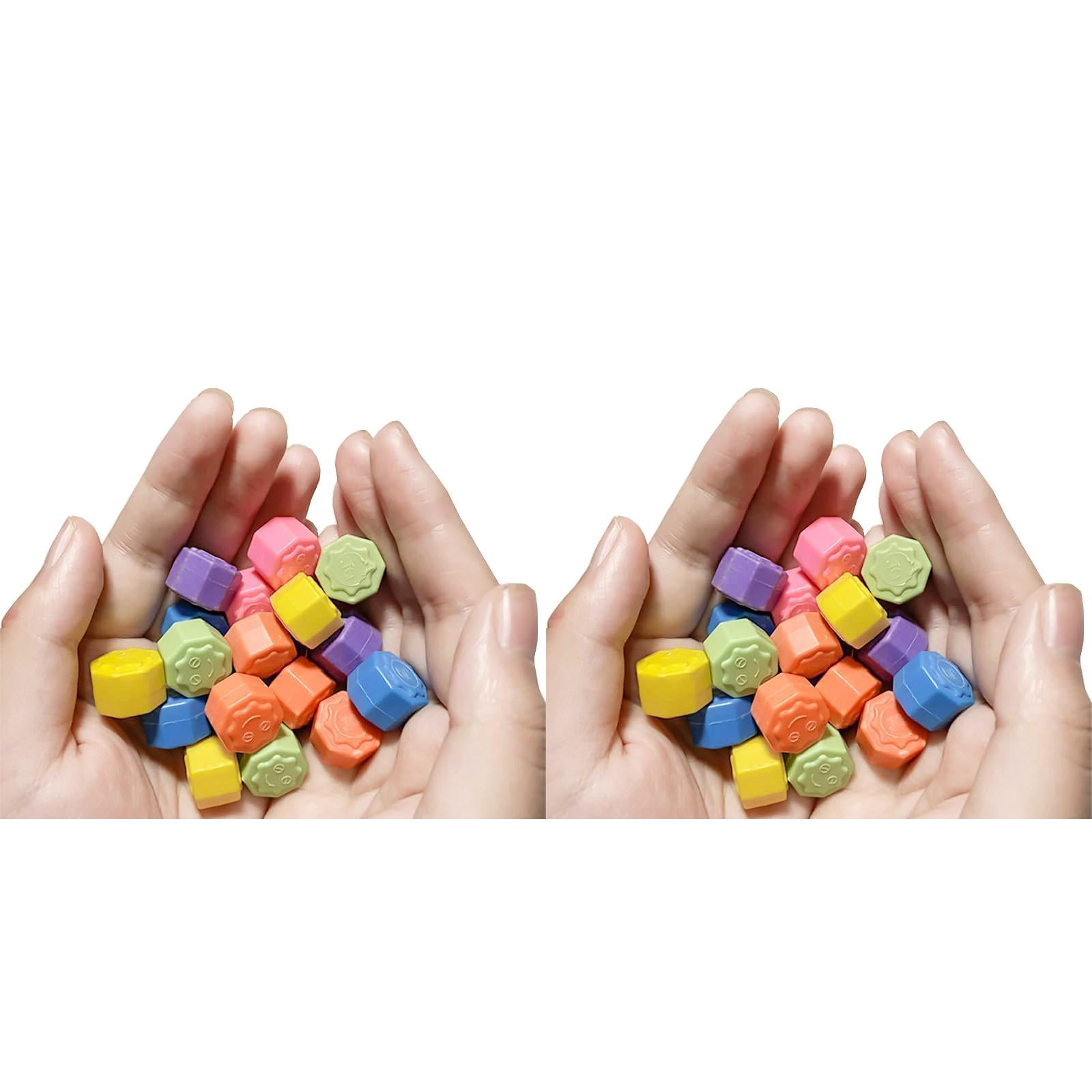 Gonggi Korean Game, 48 Pieces Jack Stones for Learning and Fun Play ...