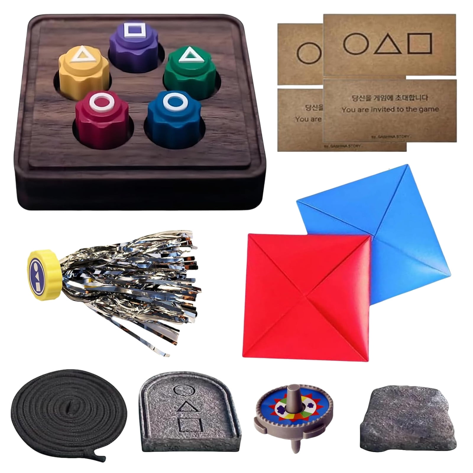 Gonggi Korean Game, Korean Folk Game Set (Korean Traditional Play Games ...