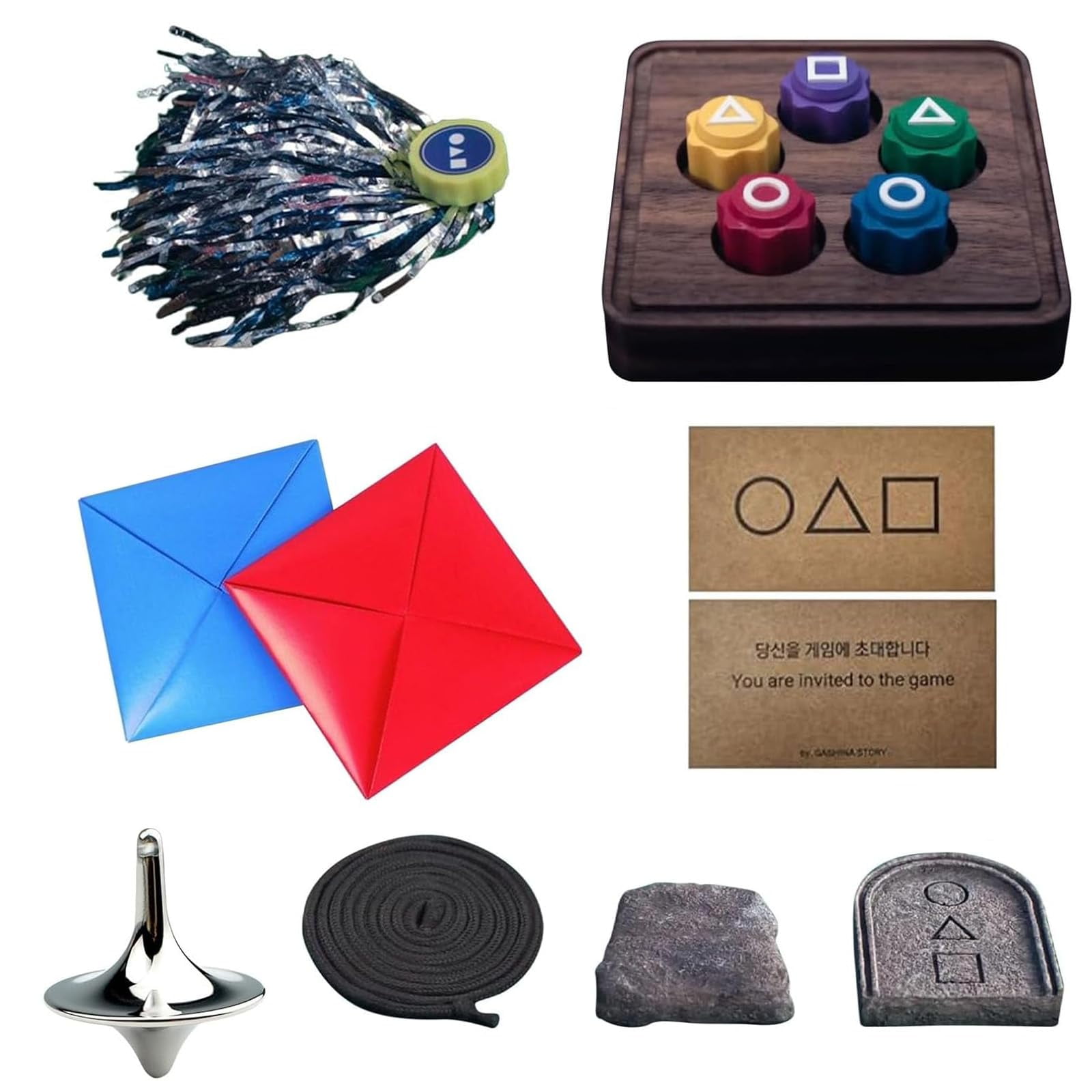 Gonggi Korean Game, Korean KEF16 Folk Traditional Gong gi Stones ...