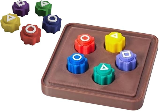 Gonggi Korean Game Stone Catching Toy, Gonggi 5pc Set Squid Gong Gi ...