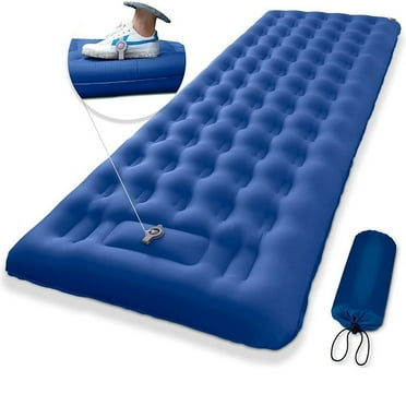 Kampair Portable Camping Air Mattress, Ultra Thick (4.75") and Wide (30 ...