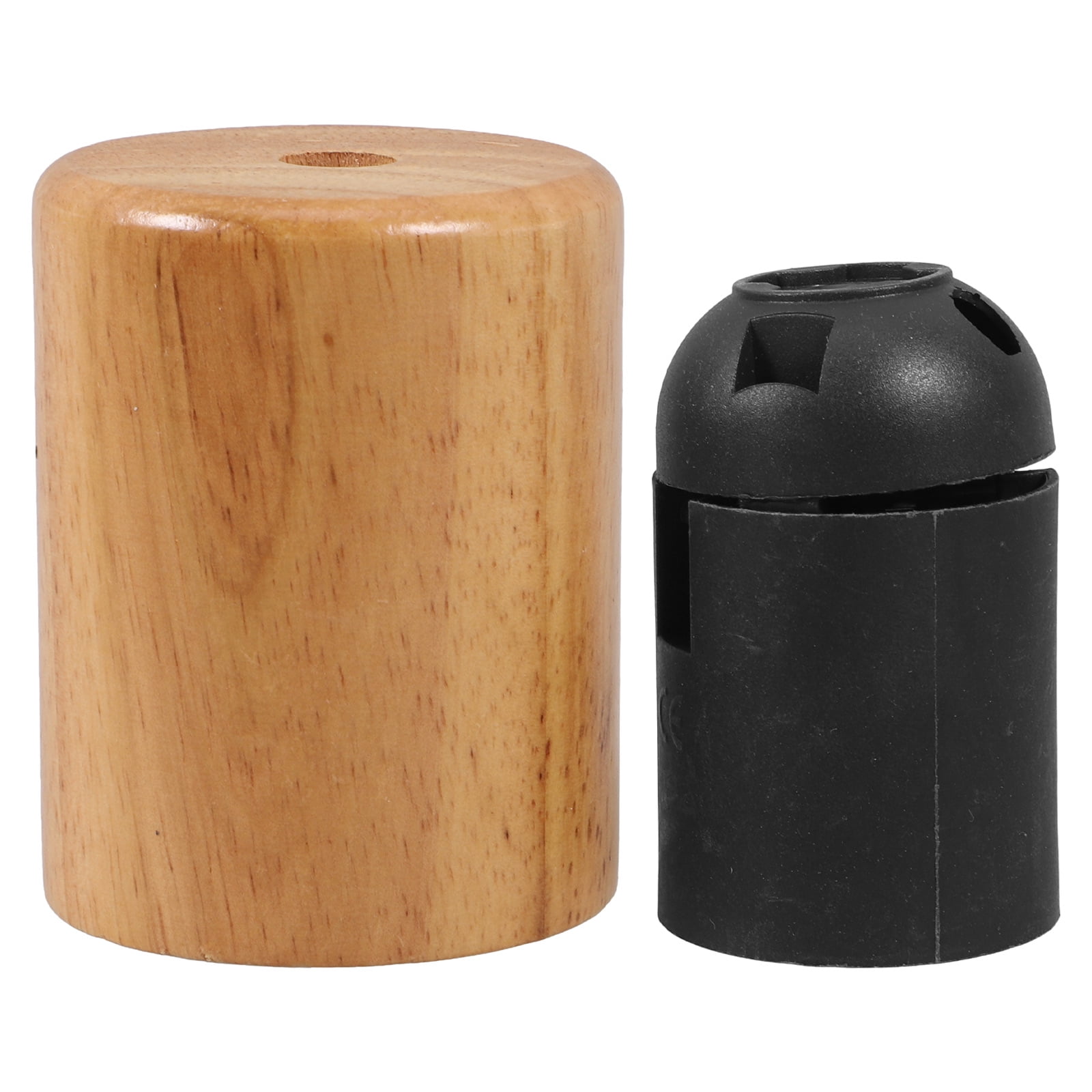 Wood Lamp Holder E27 Socket Vintage Pendant Light Base for Home with ...