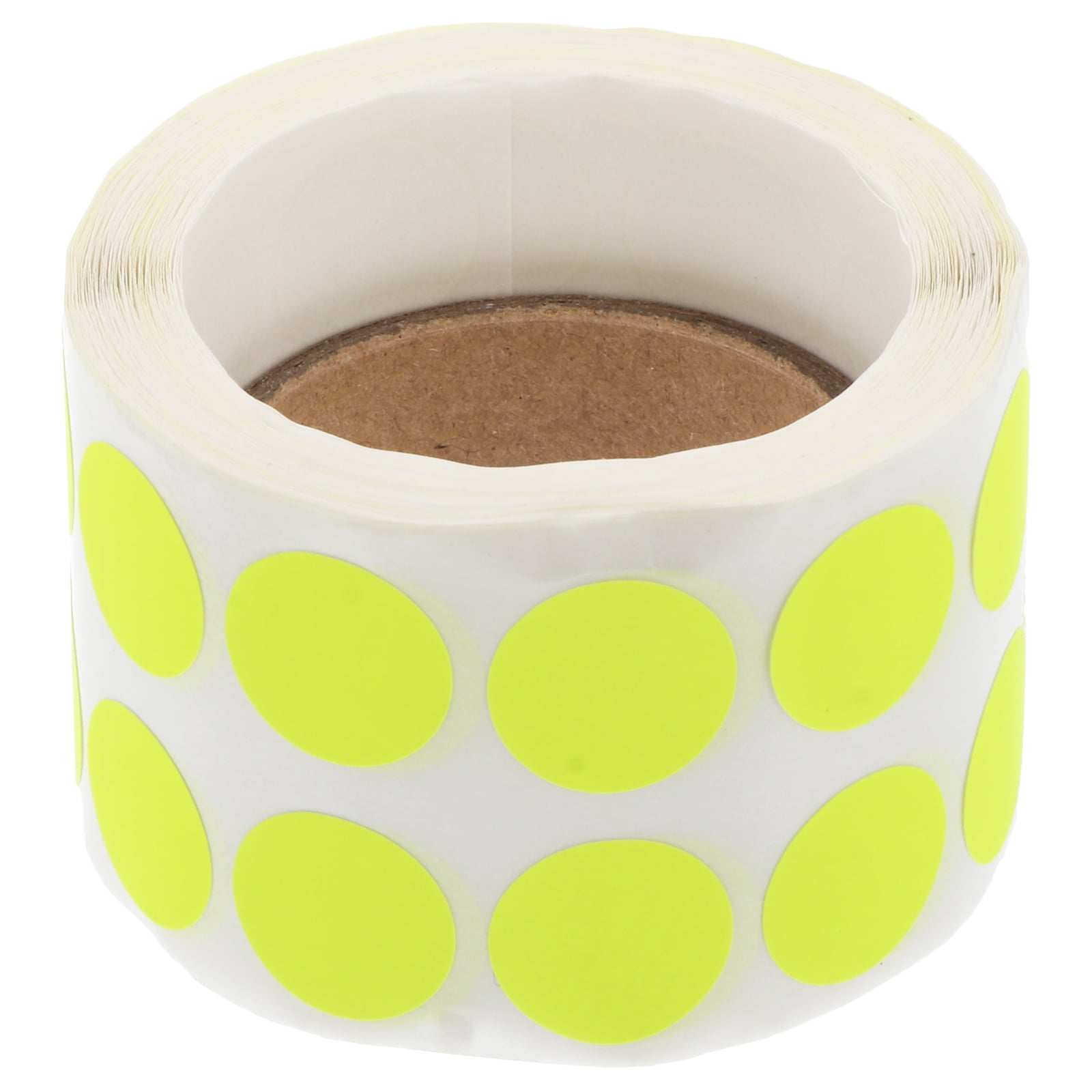 Gongxipen 1 Roll of Fluorescent Dot Stickers Self-adhesive Stickers ...