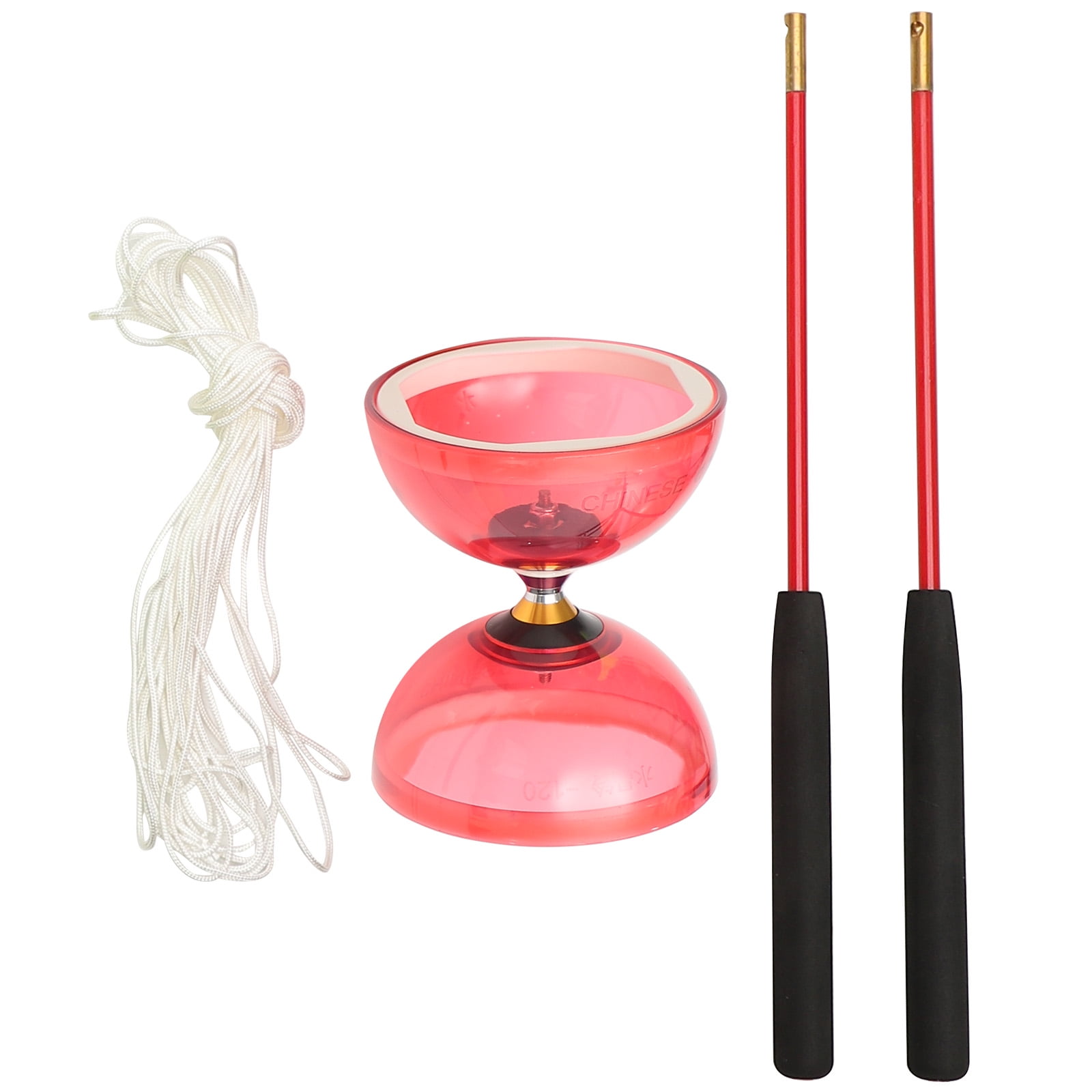 Gongxipen 1 Set Chinese Yo-yo Juggling Toy Crystal Diabolo Plaything ...