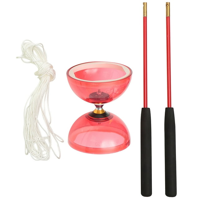 Gongxipen 1 Set Chinese Yo-yo Juggling Toy Crystal Diabolo Plaything ...
