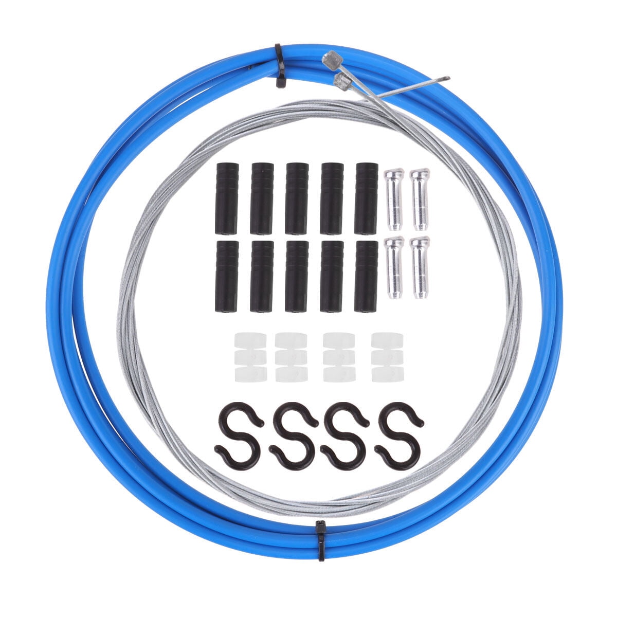 Gongxipen 1 Set Road Bike Brake Derailleur Cable Pipe Tube Variable ...