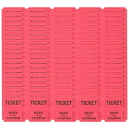 Magenta Coupon Double Roll Tickets - Party Favors - 1 Piece - Walmart.com