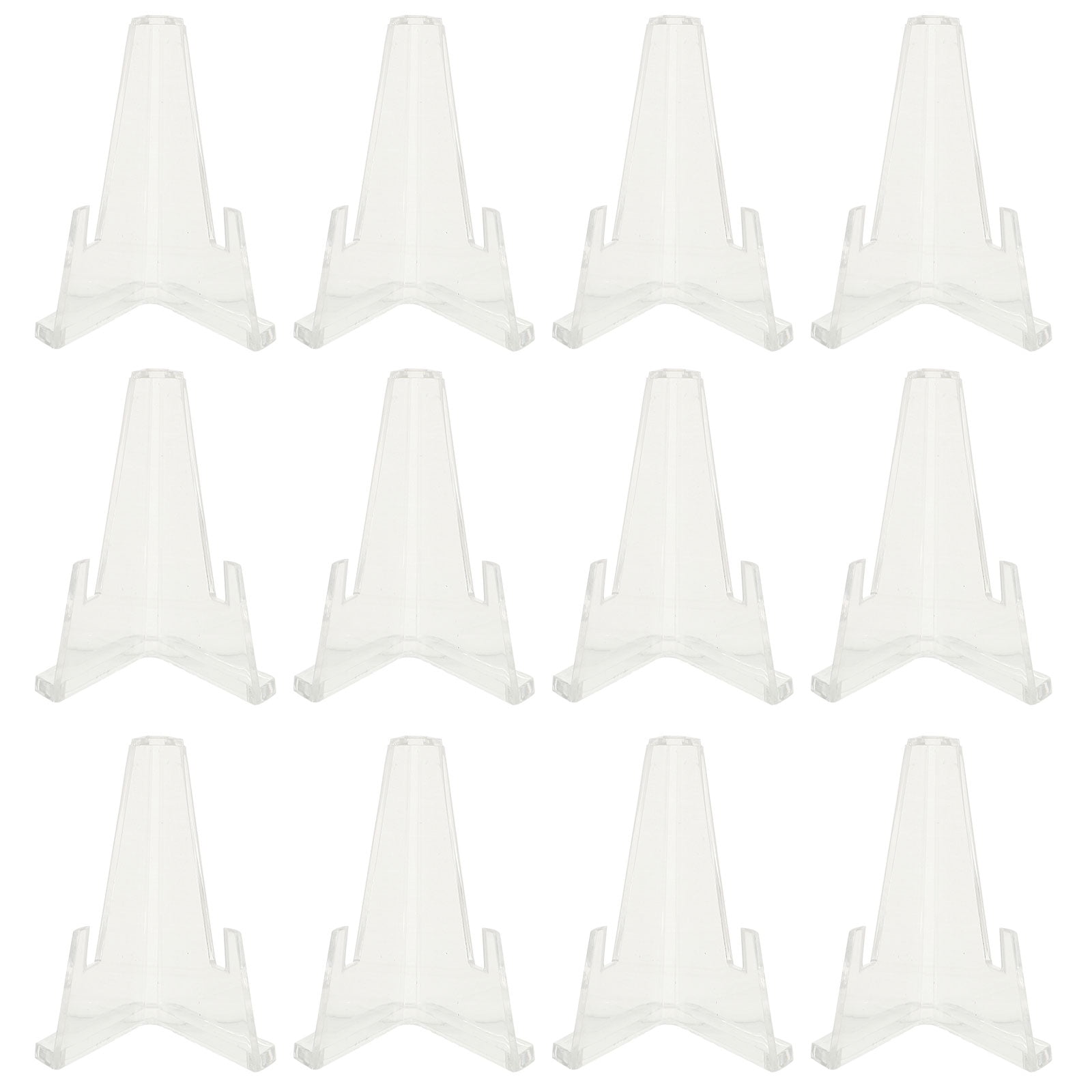 IDEANATEGRATE Plastic Coin Display Stand Assorted Color For Medal ...