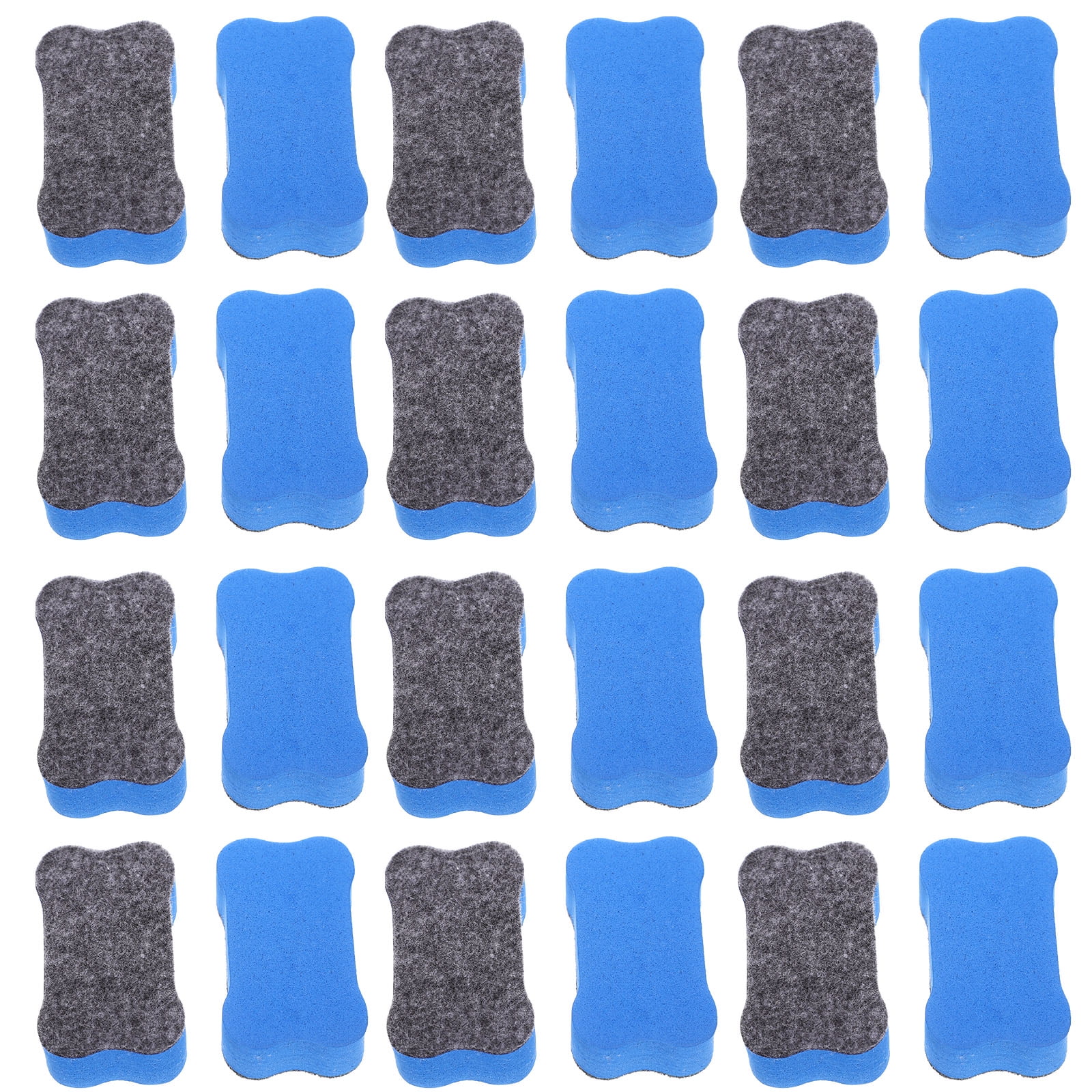 Gongxipen 24Pcs Dry Erase Erasers Whiteboard Erasers EVA Felt Cloth ...