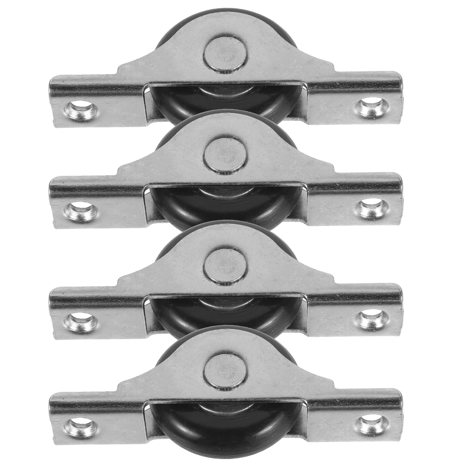 Gongxipen 4pcs Sliding Door Wheel Wardrobe Wheel Pulley Track Rail ...