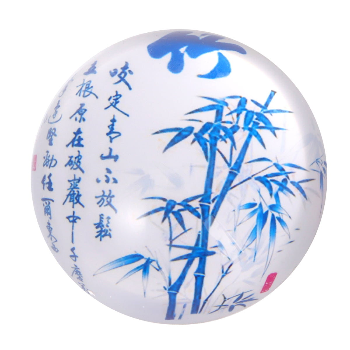 Masteelf Crystal Glass Paperweight for Writing Use Portable and Solid ...