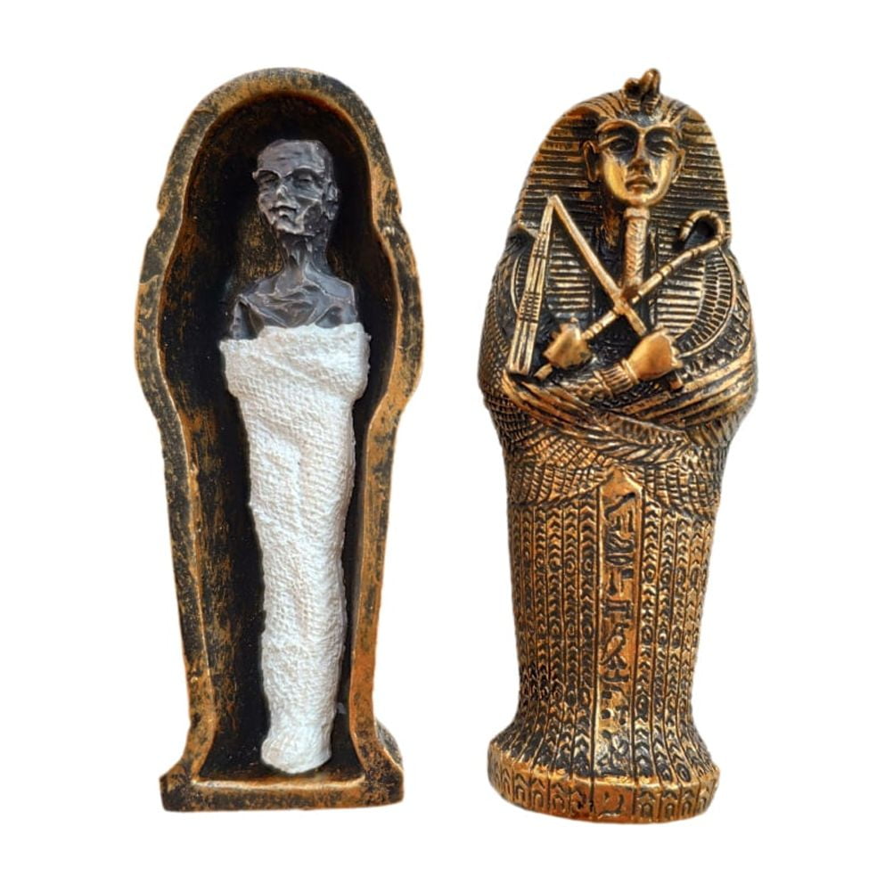 Gongxipen Chic Mummies Ornament Fish Aquarium Landscape Fish Tank ...