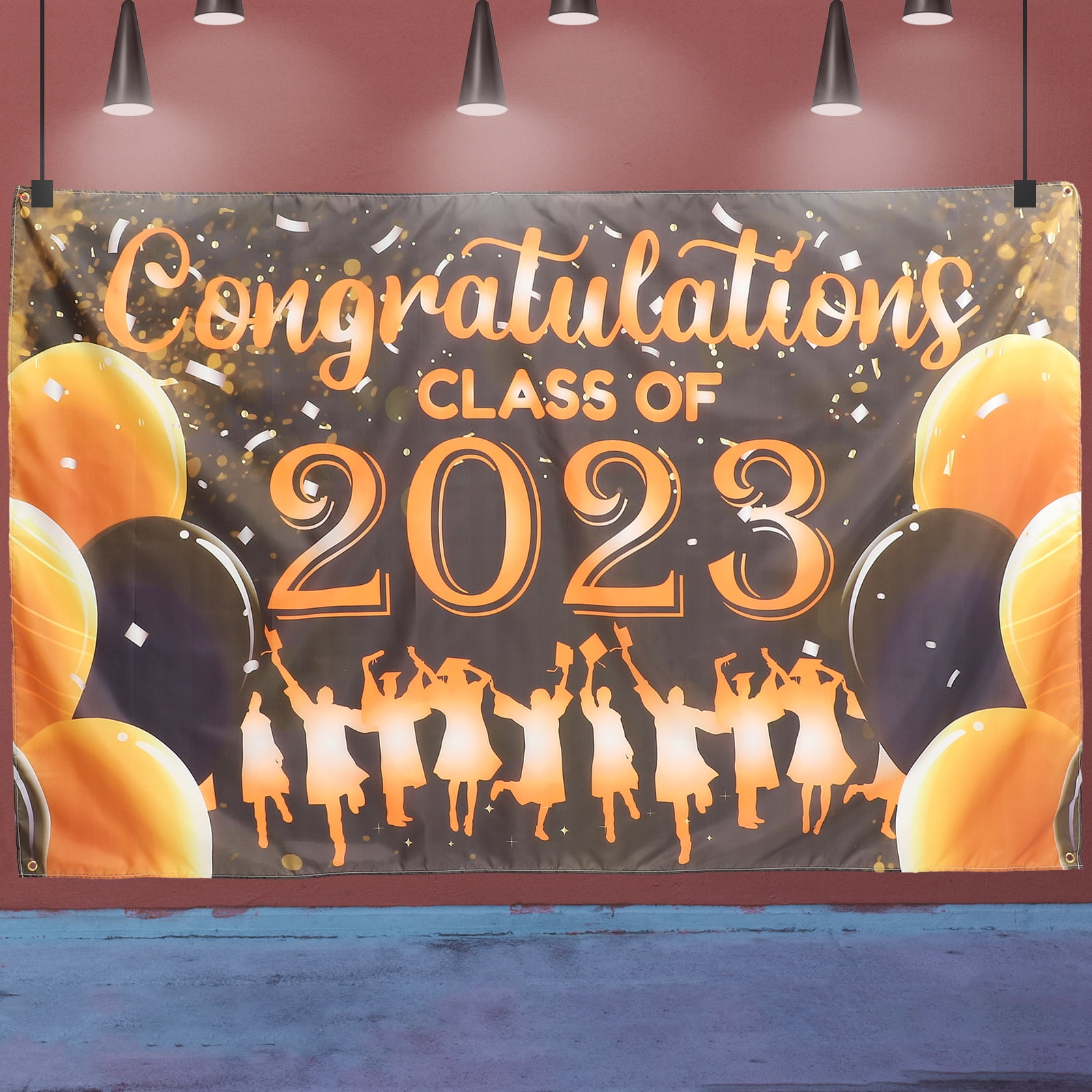 Gongxipen Congratulations Class of 2023 Backdrop Graduation Party ...