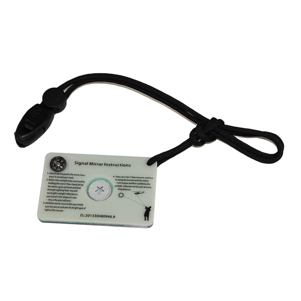 Gongxipen Daylight Signal Mirror Outdoor Retroreflector Survival ...