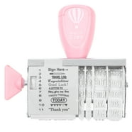 Offistamp 5 Years Traditional Date Stamp, Easy-to-Rotate, Plastic ...