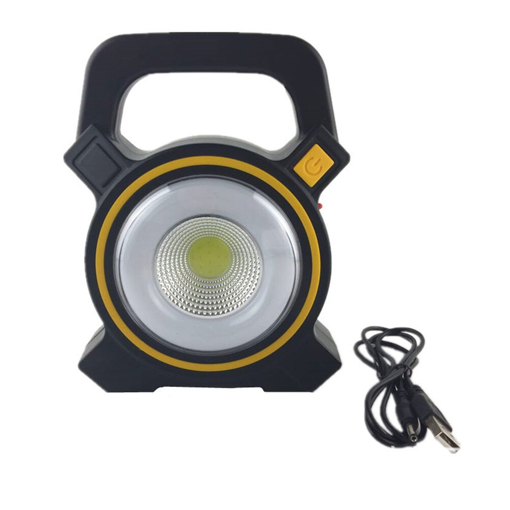 KALLORY USB Solar Charging LED Tent Lamp, Black, for Outdoor ...