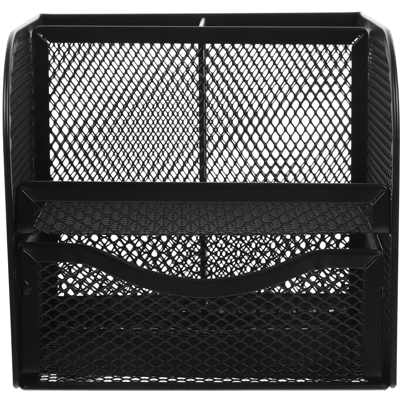 Gongxipen Tabletop Pen Holder Metal Pen Bucket Mesh Pen Pencil Holder ...