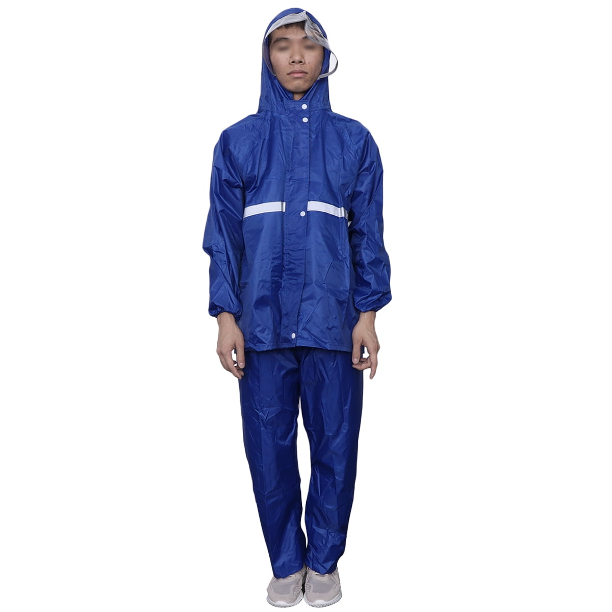 Gongxipen Thicken Two-piece Rain Suit with Reflective Stripe Cycling ...