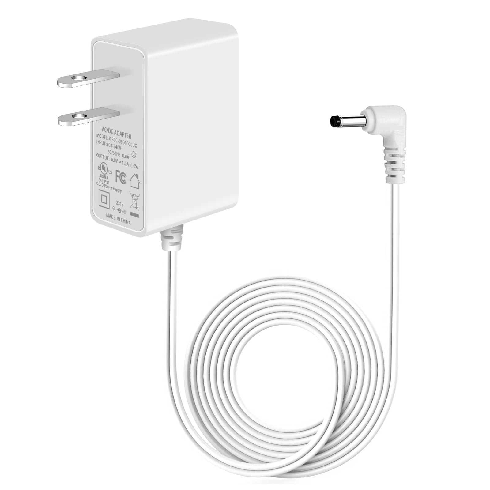 Gonine 6V 1A VTech Baby Monitor Charger, Power Adapter for DM221, DM223 ...