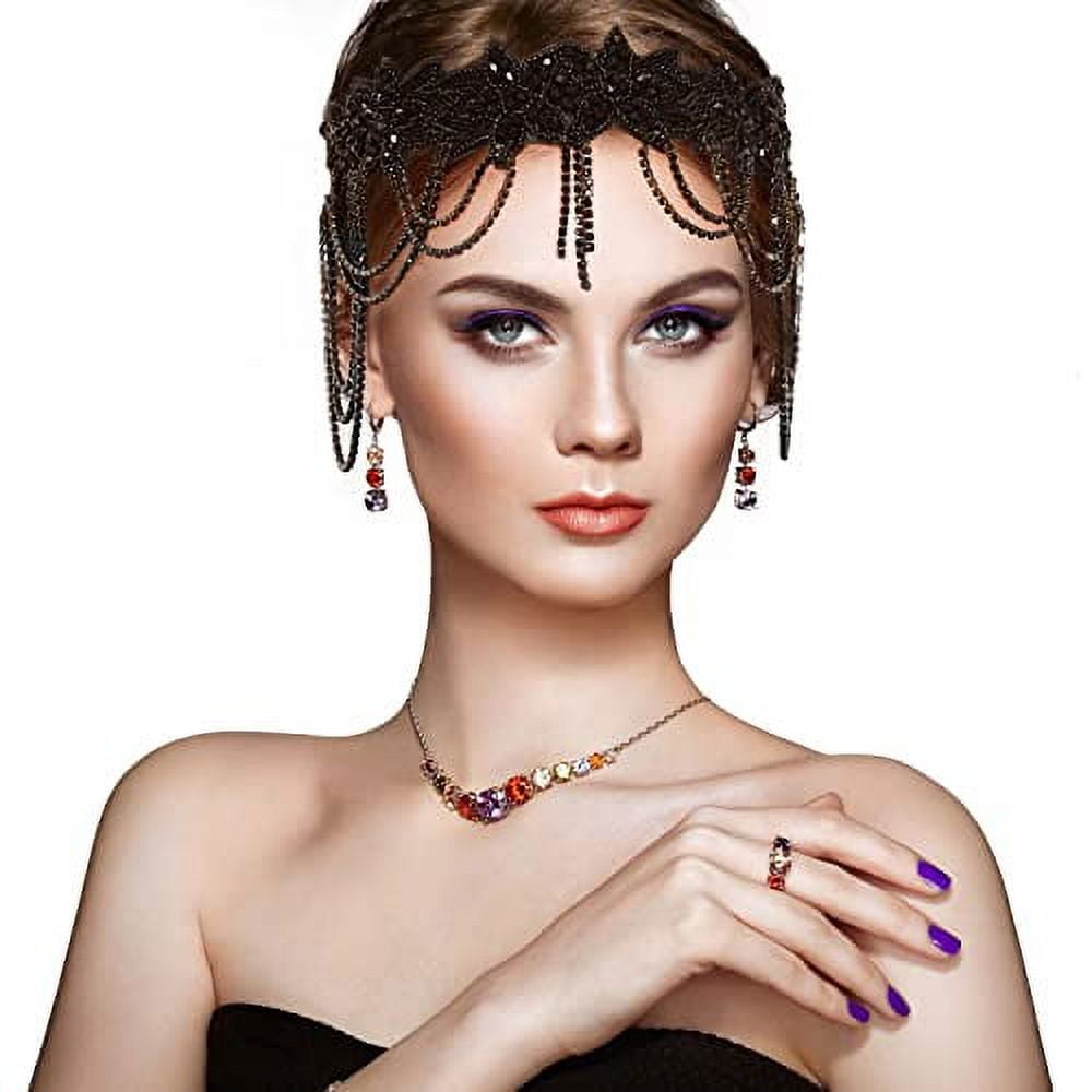 Gonioa 1920s Flapper Headband 1920s Headpiece for Women, Flapper ...