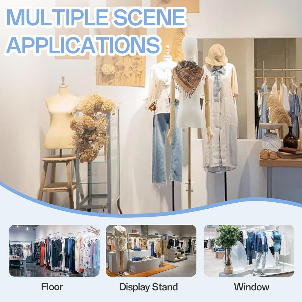 Gonipol Adjustable Dress Form Detachable Body Stand Height Adjustable ...