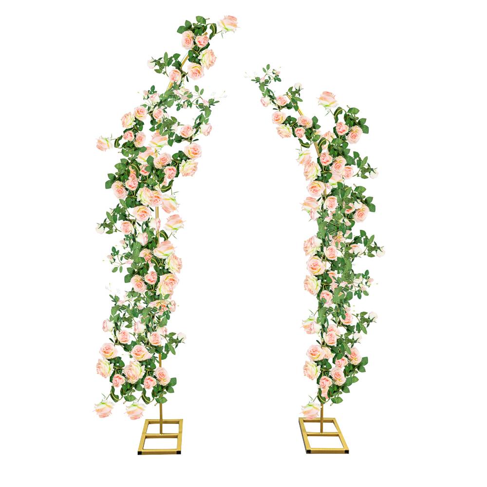 Gonipol Balloon Stands for Floor Wedding Arch Floral Stand Flower Arch ...
