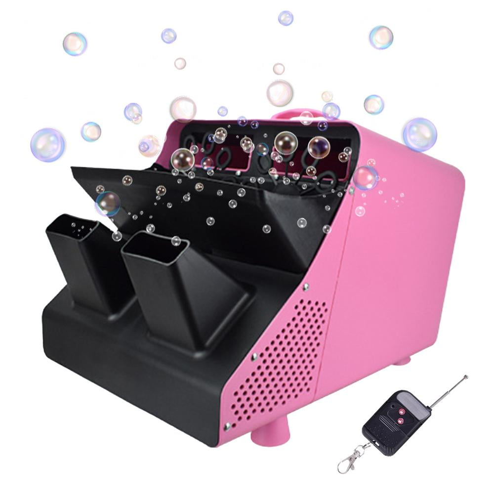 Gonipol Bubble Blower Machine 500W Two-Wheel Concert Bubble Machine ...
